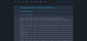 How To Change The Theme In Jupyter Notebook GeeksforGeeks