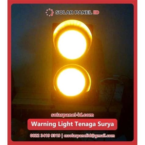 Jual Lampu Led Warning Light Solarcell Aspek Cm Kota Surabaya Solar Panel Id Tokopedia