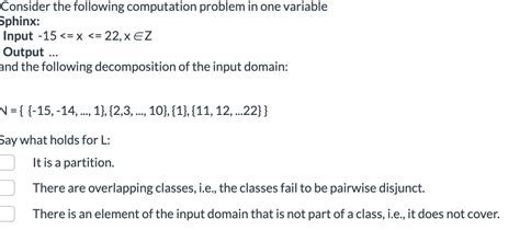 Solved Consider The Following Computation Problem In One