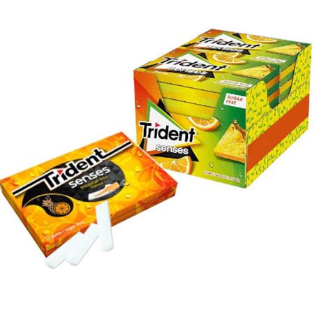 Chicles Trident Senses Tropical 12ud Mercavila