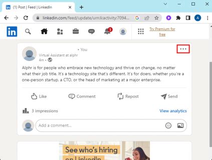 How To Add A Link In A Post In LinkedIn