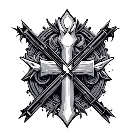 Cyber Sigilism Cross Design Harnessing Symbolic Power In Digital Security