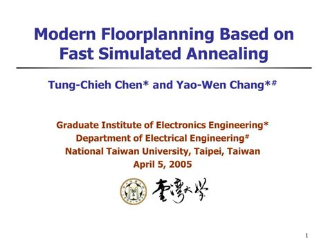 Ppt Modern Floorplanning Based On Fast Simulated Annealing Powerpoint