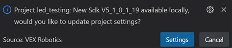 Pythonvscode Sdk Update Programming Support Vex Forum
