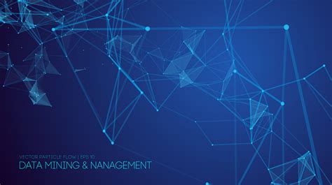 Data Mining And Management Big Data Abstract Vector Illustration