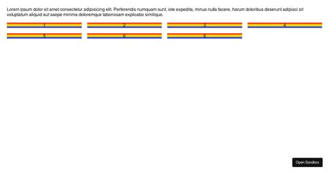 Interview Flex Codesandbox