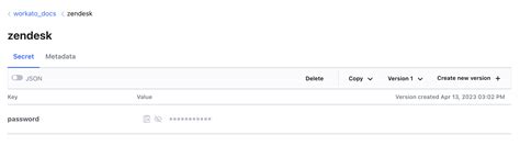 Using Hashicorp Vault Secrets In Connections Workato Docs