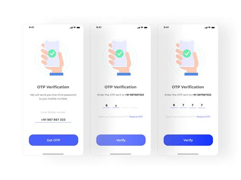 OTP Verification On Behance