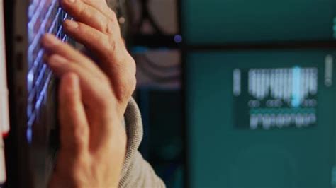 vertical video dangerous coder hacking security system to steal big