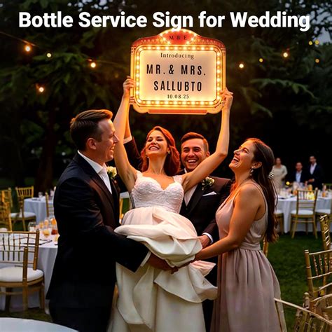 Custom Led Marquee Wedding Sign Personalized Party Decor Etsy