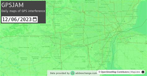 Gpsjam Gps Gnss Interference Map