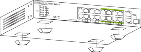 Aex16 Series 16 Port Poe Switch Installation Guide