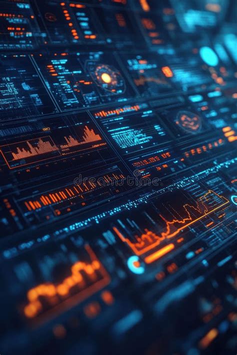 Data Visualization A Visual Display Of Data Featuring A Table And A