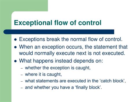 Ppt Exceptions In Java Powerpoint Presentation Free Download Id