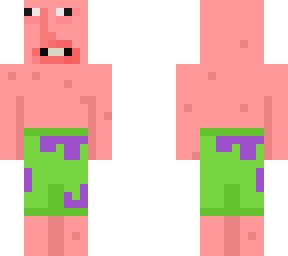 Patrick Star Minecraft Skins Patrick Star Minecraft Skins
