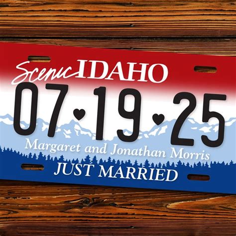Just Married Sign For Car Etsy