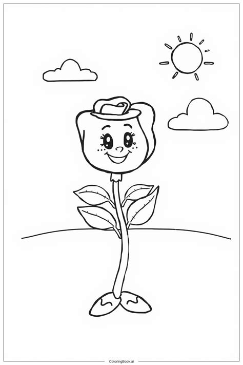 장미 색칠공부 45장 무료 Pdf・png 출력