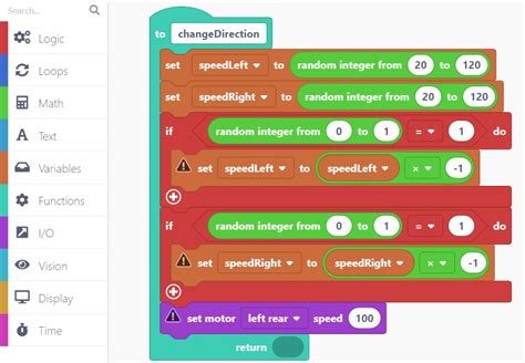 Wheelson Coding Guide First Steps Ch 4 Circuitmess