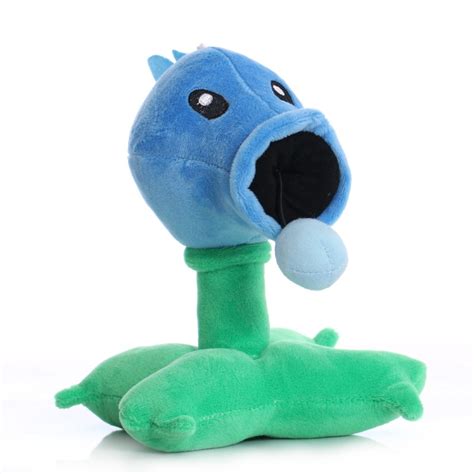 17 20cm Plants Vs Zombies 2 Peashooter Snow Pea Repeater Threepeater