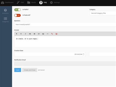 Faq Plugin October Cms