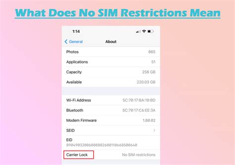 Carrier Lock No SIM Restrictions What Does It Mean