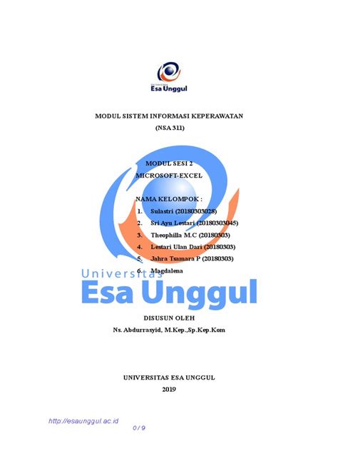 Tugas Microsoft Excelexcel Pdf Komputer