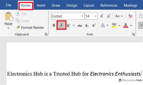 Bold Italic Underline In Word Easy Formatting Guide
