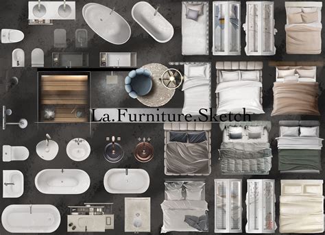 Procreate Furniture Set Bathroom And Bedroom Set You Will Need