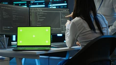 Premium Photo Programmer In Data Center Maintaining Databases Using