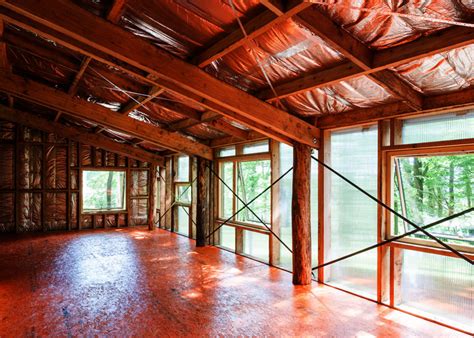 Invisible Studio Builds Workshop With Trees From Surrounding Woodland