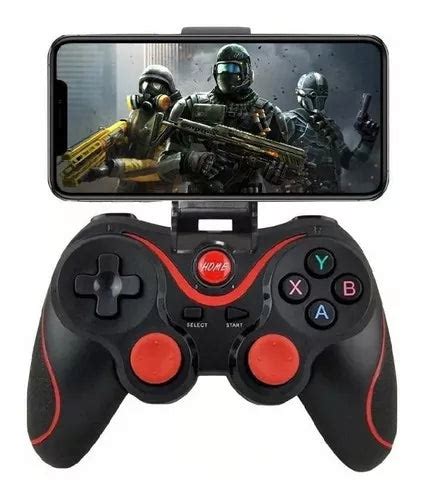 Control Inalámbrico Bluetooth Joystick Y Gamepad Android Ios Color Neg