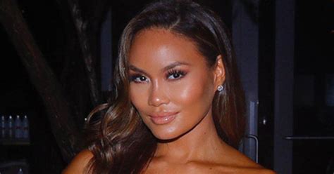 Cent S Baby Mama Goes Knickerless In Dress Slashed Past Privates Daily Star