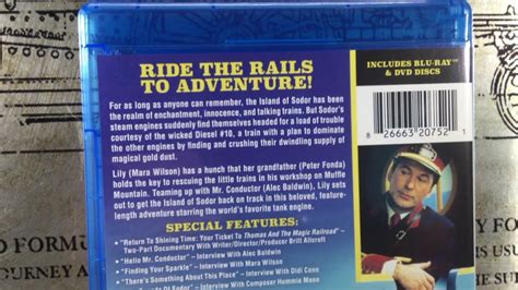 Thomas And The Magic Railroad 20th Anniversary Edition Blu Ray Dvd