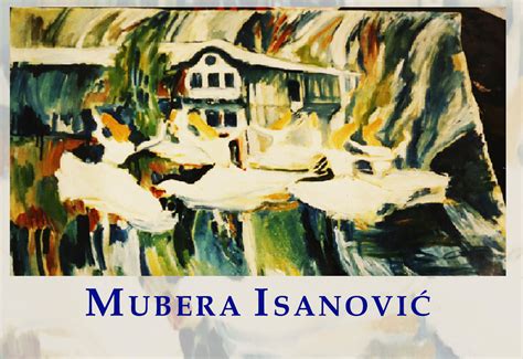 Najava Samostalne Izložbe Mubere Isanović Biserje