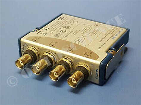 National Instruments Ni 9215 Cdaq Analog Input Module Bnc Simultaneous Sampling