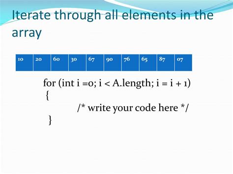 Ppt Basic Algorithms On Arrays Powerpoint Presentation Free Download Id