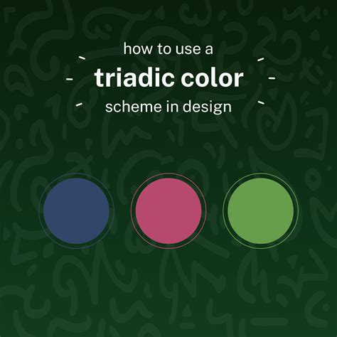 Triadic Color Wheel