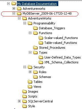 Database Documentation Using Red Gate S SQLDoc SQLServerCentral