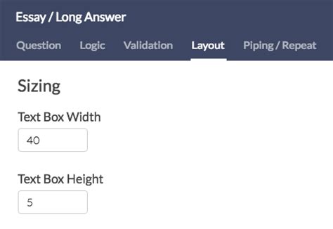 Resizing Text Fields Alchemer Help