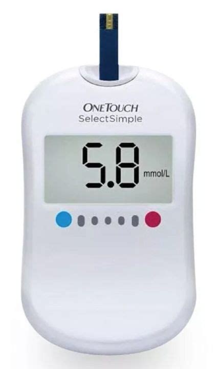 One Touch Select Meter Only One Touch Select Glucometer 1 Unit Lazada