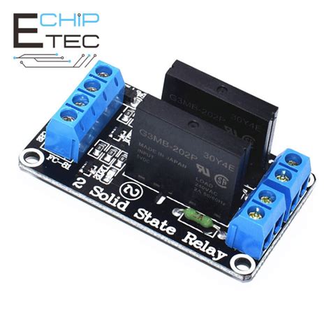 Mô Đun Rơ Le Điện Một Chiều 5v 2 Kênh Mô Đun Rơ Le Trạng Thái Rắn Mức Thấp 250v 2a Ssr Avr Dsp