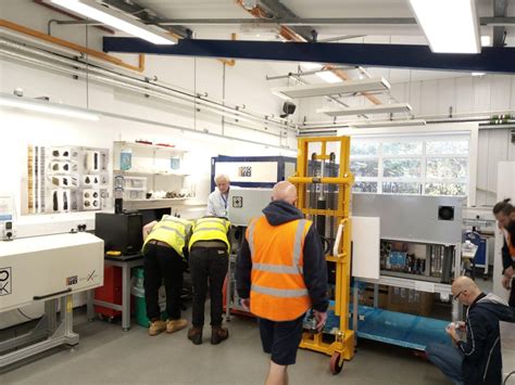 Installation Of Brand New Itrax Flexray X Ray Fluorescence Scanner At Boscorf Boscorf