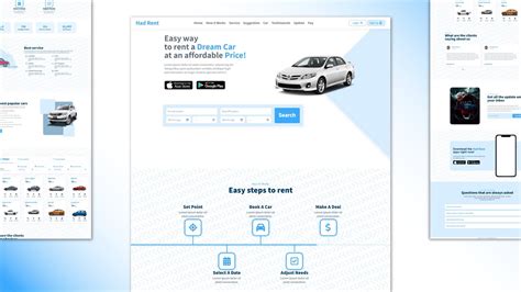 Create A Rent Car Website Responsive Html Css Java Script 10 Youtube