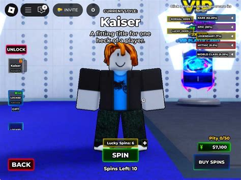 Id2 ️ Kaiser World Class Style World Class Flow️ Blue Lock Rivals️