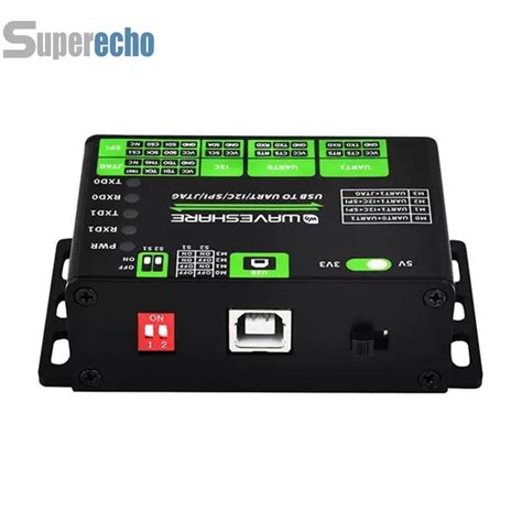 Usb To 1 Ch Uart 1ch Jtag วงจรป้องกันหลายวงจรอลูมิเนียมอัลลอยด์กรณี