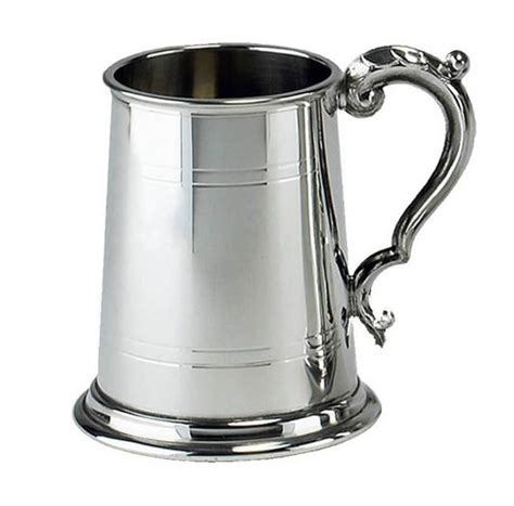 Personalized Pewter Tankard 1 Pt Etsy