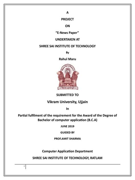 bca 6th project final report 2019 pdf software testing software