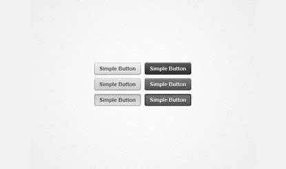Simple UI Web Buttons PSD Free Vector Download FreeImages