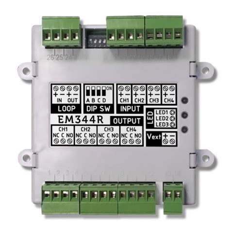 em3xx multi input output module bim object inim