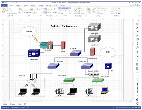 Server Room Visio 75 Photo
